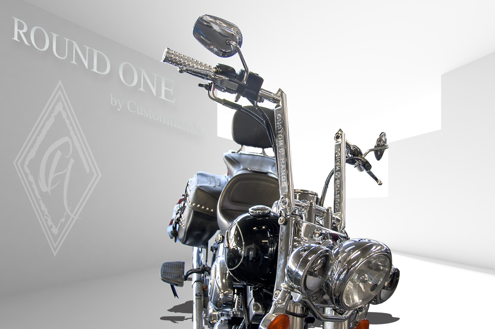 EINSTELLBARE LENKER FÜR HARLEY DAVIDSON - CUSTOMHANDS